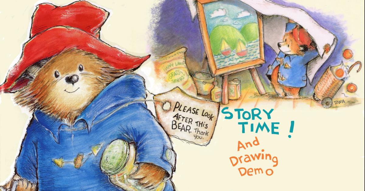 Paddington Bear Storytime with R.W. Alley | Carle Museum